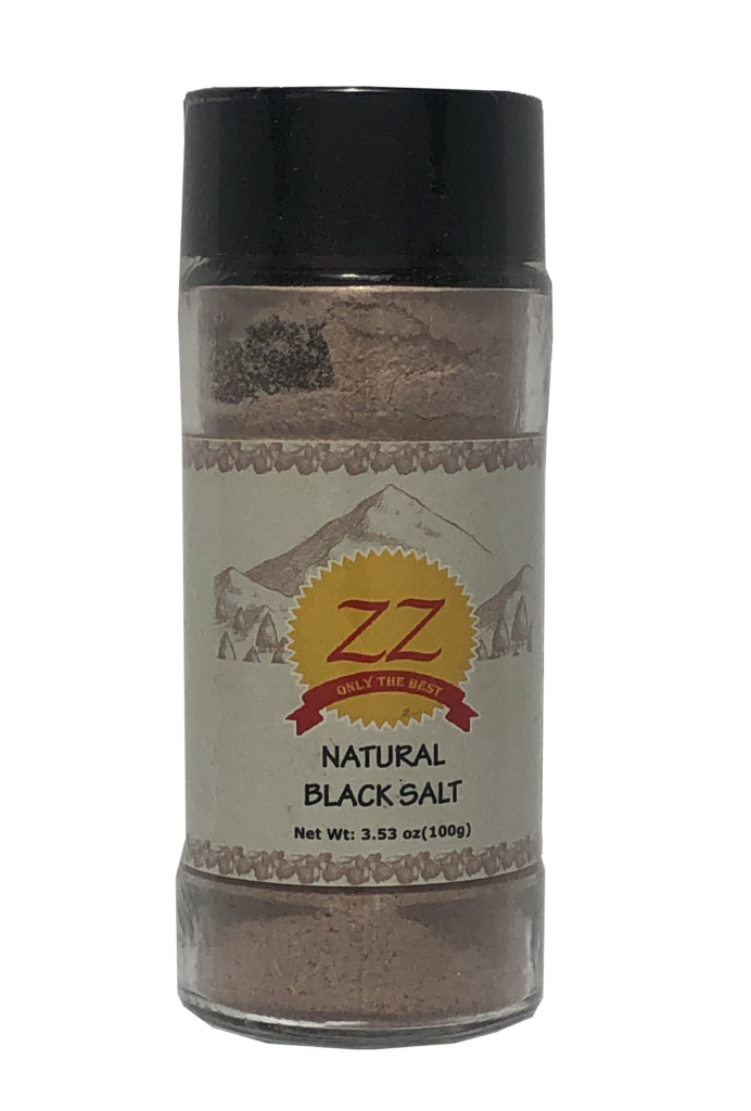 Natural Black Salt- Gluten Free – ZZ Organic